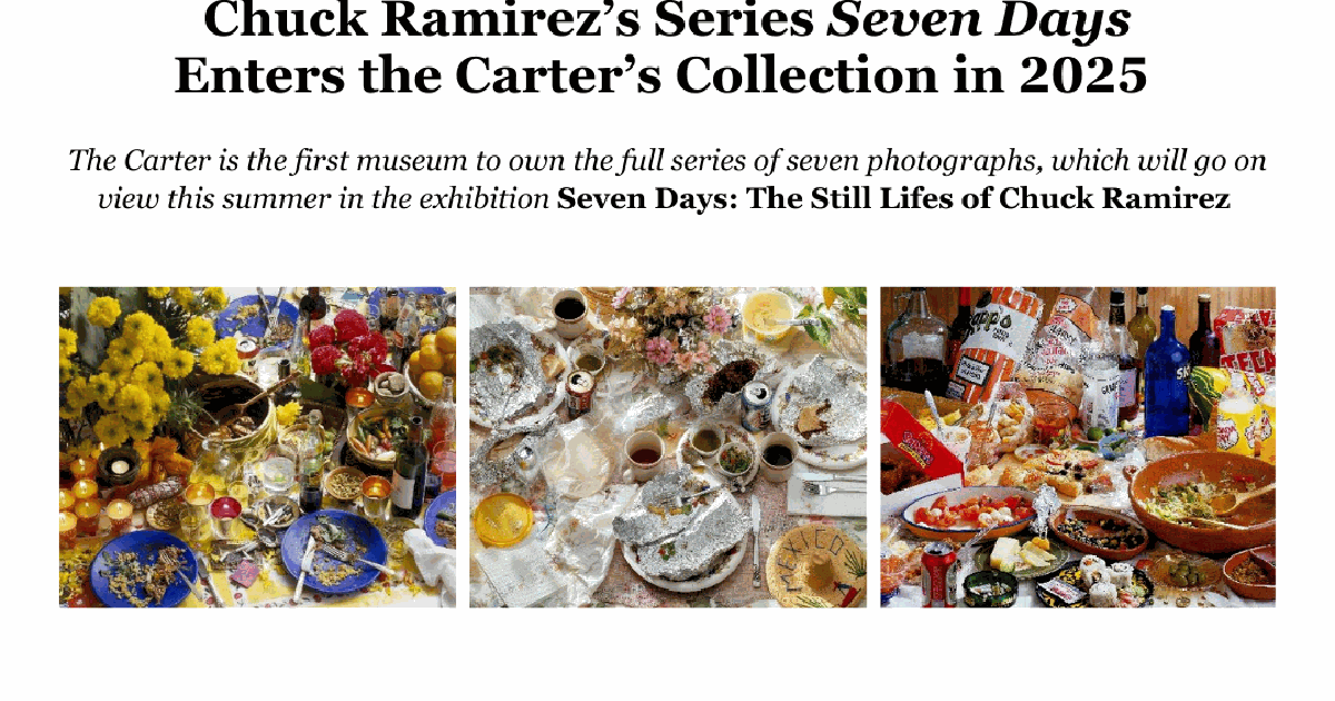 Chuck Ramirez’s Series Seven Days Enters the Carter’s Collection in ...